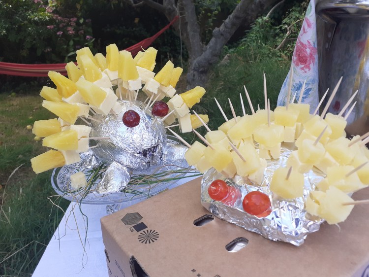 That Time I Built a Cheese and Pineapple Hedgehog – Caroline Feeds